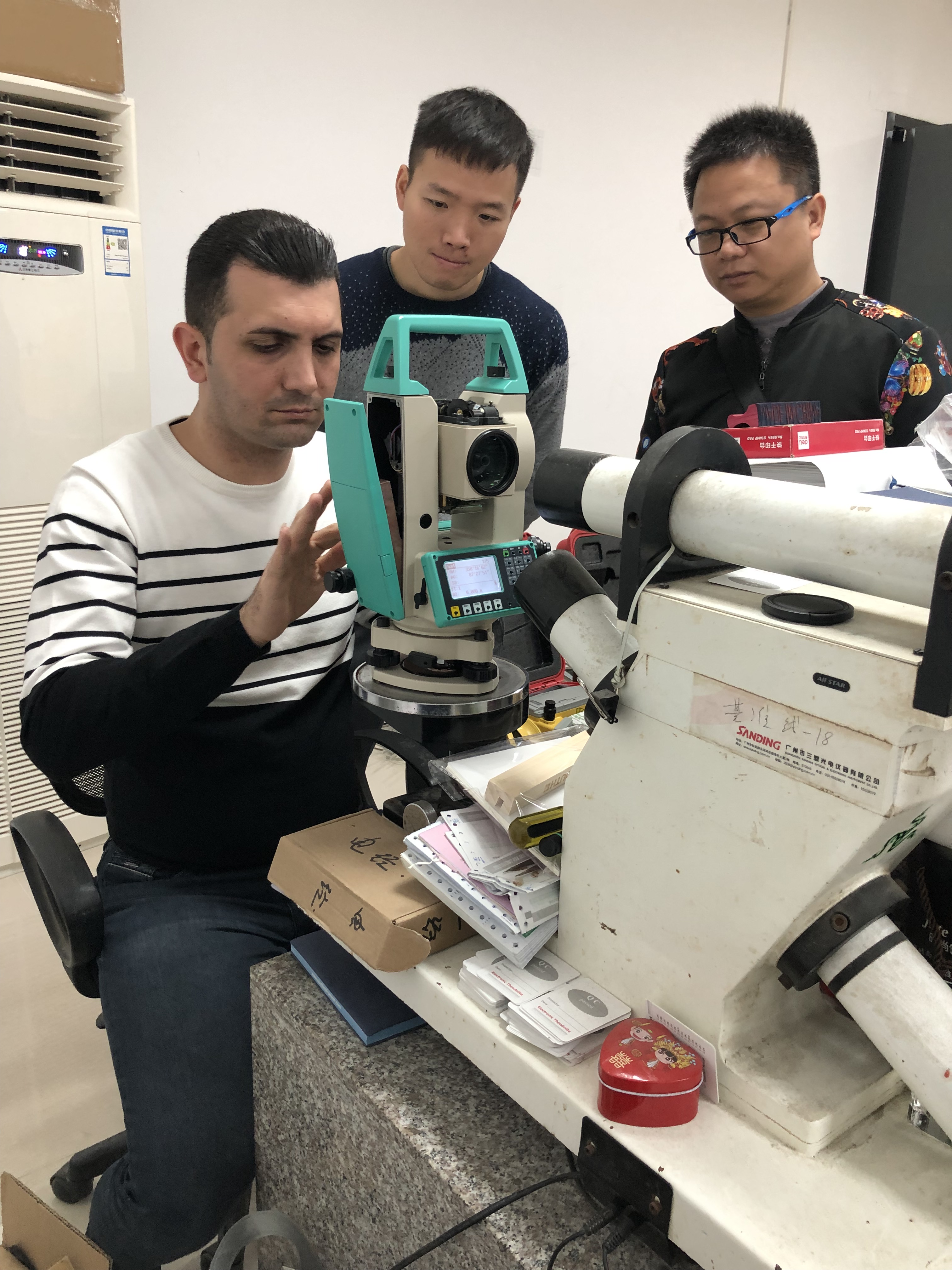 کالیبراسیون توتال استیشن گیلان رشت