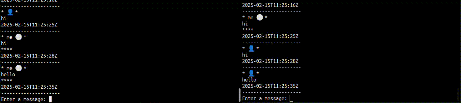 GitHub - mj-azimi/NoTrace_chat: Lightweight chat system built with Go, Gin, and SQLite, ensuring ...