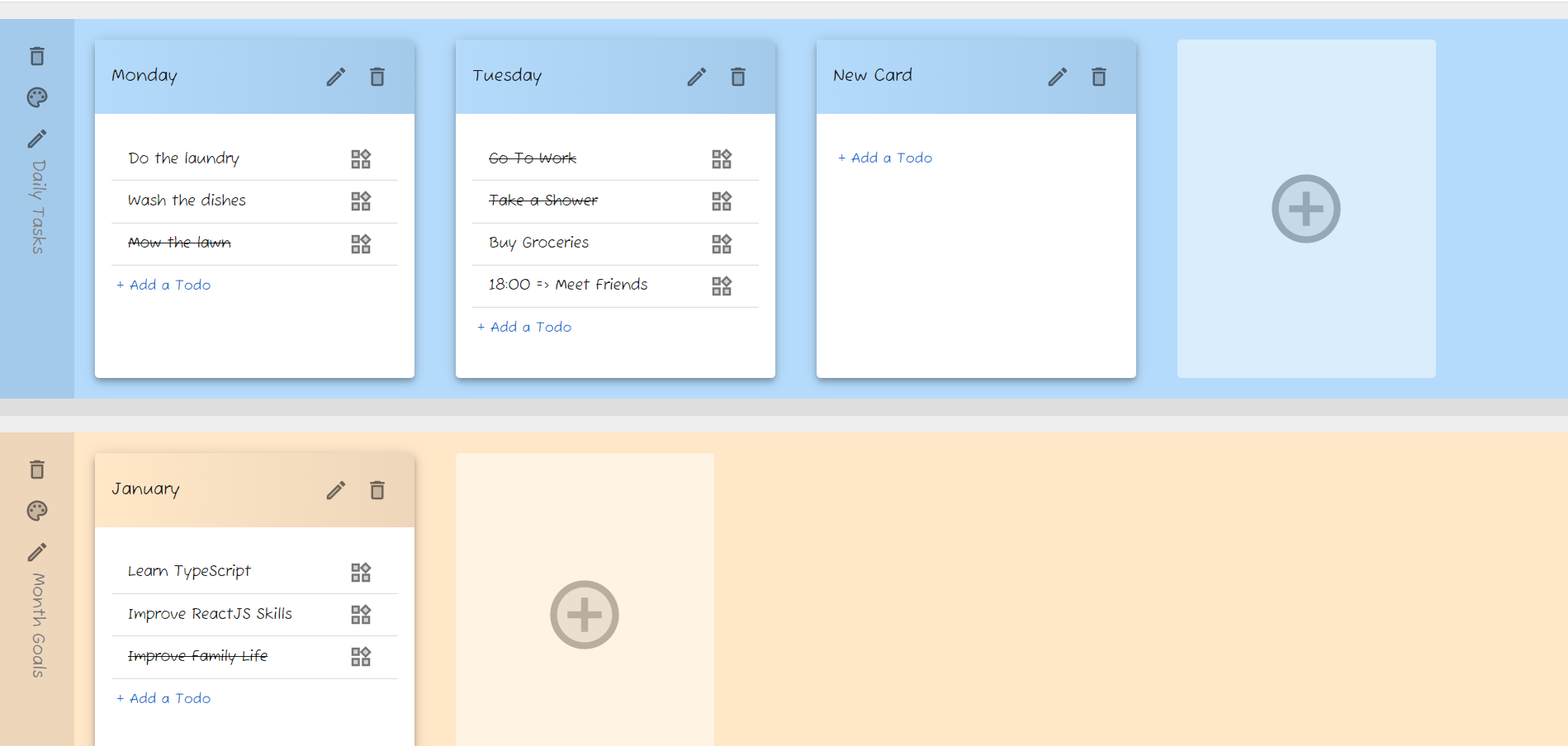 GitHub - Tahagroup/Tail-do: A react Todo app with 3 levels of grouping(Tail, Card & Todo).